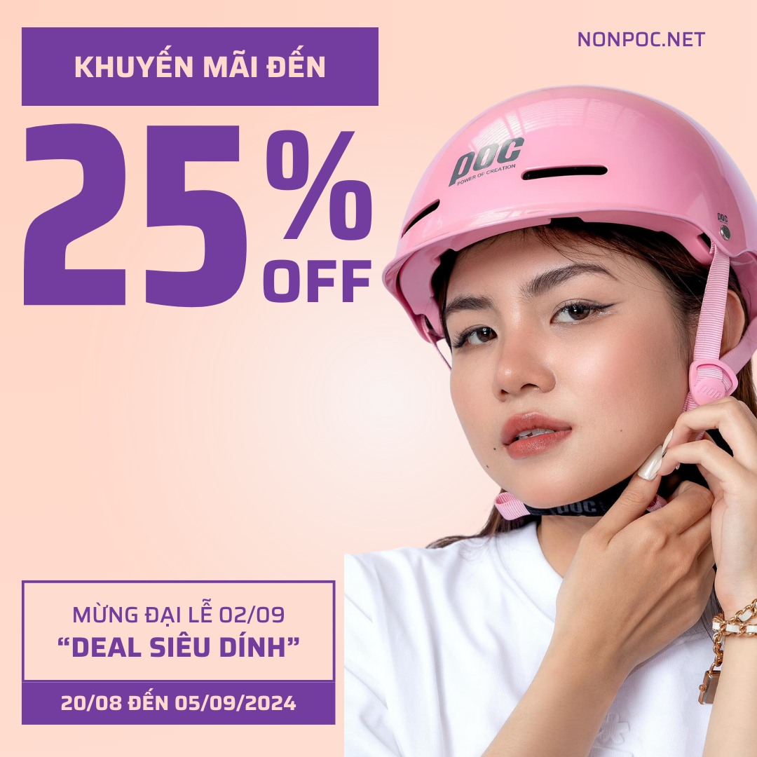 Nón Poc 07 Đi Xe Đạp Thể Thao Cực Thích - Nón Poc